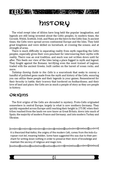 Tabletop Gaming Guide to the: Celts – Mystical Throne Entertainment